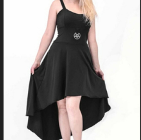 Phaze | Dresses | Goth Pentagram Dress | Poshmark